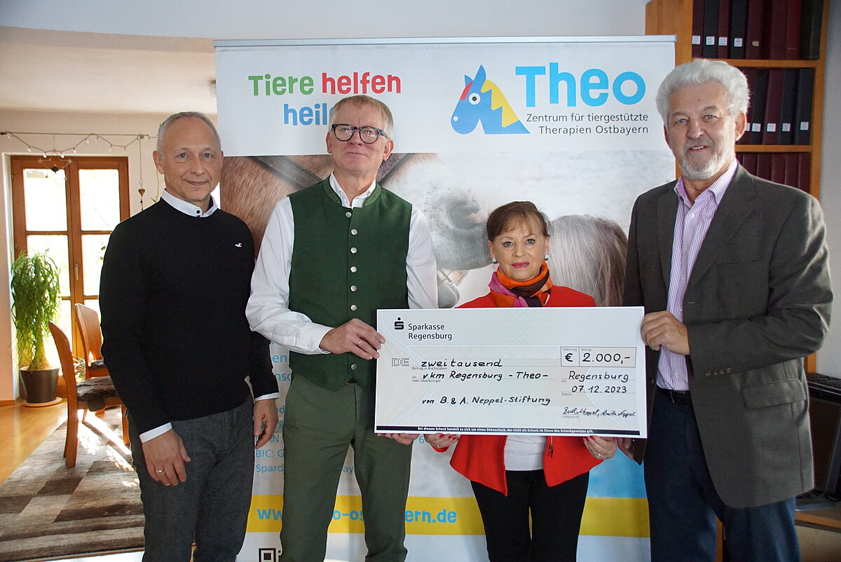 Spende an vkm für Projekt Theo